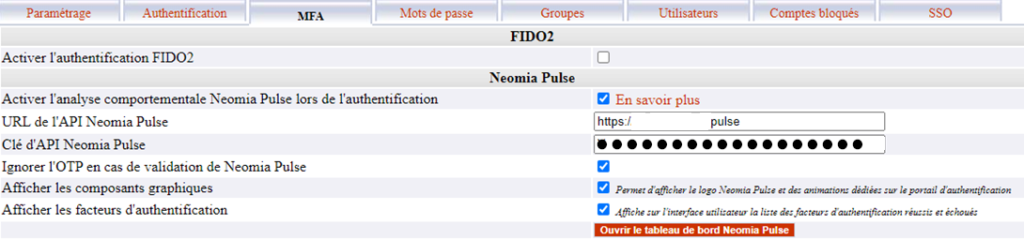 Pulse versus OTP - Neomia